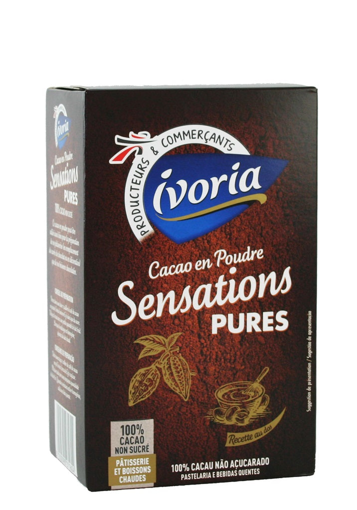 CACAO IVORIA NON SUCRÉ 250G – Les Saveurs d'Europe
