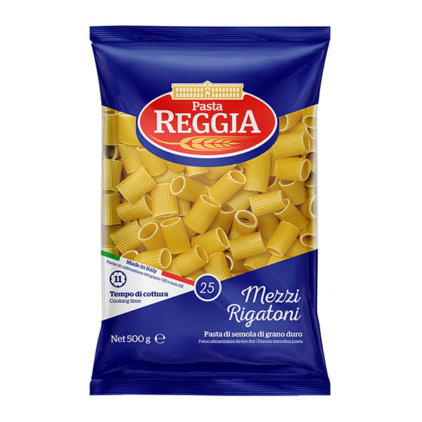 Rigatoni Mezze 500g – Les Saveurs d'Europe
